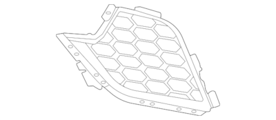 Genuine BMW Grille - 51118076401 - Modded Euros