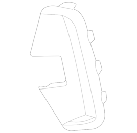 Genuine BMW Grille Molding - 51118077070 - Modded Euros