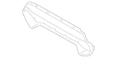 Genuine BMW Bumper Trim - 51118083305 - Modded Euros