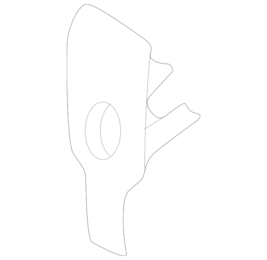 Genuine BMW Park Assist Camera Bracket - 51118083809 - Modded Euros