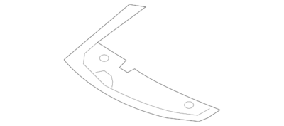 Genuine BMW Grille Molding - 51118090088 - Modded Euros