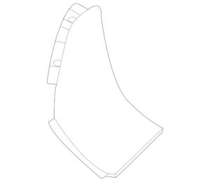 Genuine BMW Grille Molding - 51118497828 - Modded Euros