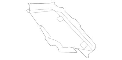 Genuine BMW Grille Molding - 51119451144 - Modded Euros