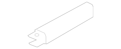 Genuine BMW Bumper Cover Support Rail Bracket - 51119478577 - Modded Euros