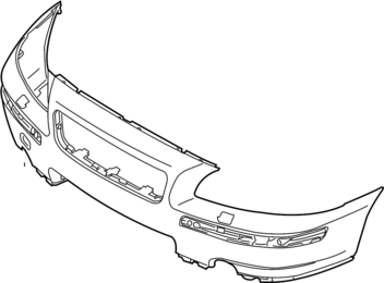 Genuine BMW Bumper Cover Spacer Panel - 51125A41F88 - Modded Euros