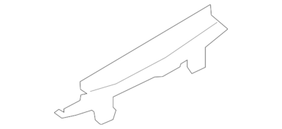 Genuine BMW Bumper Cover Support Rail - 51127226939 - Modded Euros