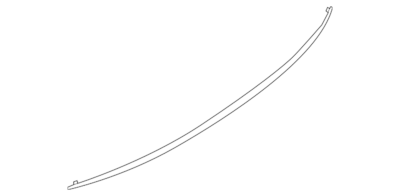 Genuine BMW Bumper Trim - 51127314357 - Modded Euros