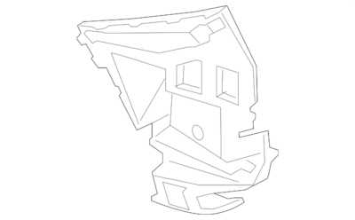 Genuine BMW Bumper Cover Support Rail - 51127319829 - Modded Euros