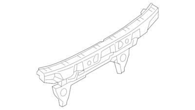 Genuine BMW Bumper Cover Support Rail - 51127349374 - Modded Euros