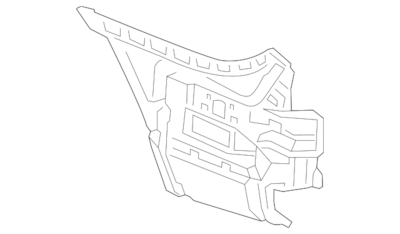 Genuine BMW Bumper Guide - 51127357148 - Modded Euros