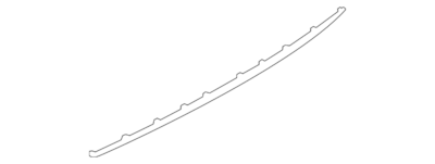 Genuine BMW Bumper Trim - 51127389971 - Modded Euros