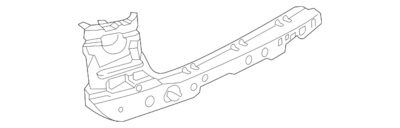 Genuine BMW Bumper Cover Support Rail - 51127400666 - Modded Euros