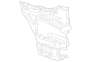 Genuine BMW Bumper Cover Support Rail - 51127400667 - Modded Euros