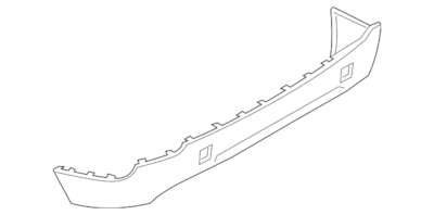 Genuine BMW Bumper Extension - 51128039898 - Modded Euros
