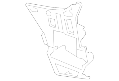 Genuine BMW Bumper Cover Support Rail - 51128059876 - Modded Euros