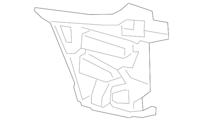 Genuine BMW Bumper Cover Support Rail - 51128074728 - Modded Euros