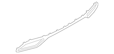 Genuine BMW Bumper Trim - 51128074817 - Modded Euros