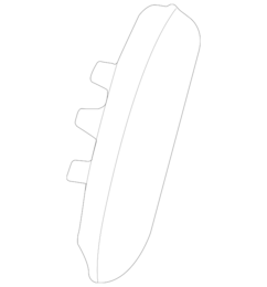 Genuine BMW Bumper Cover Spacer Panel - 51128075458 - Modded Euros