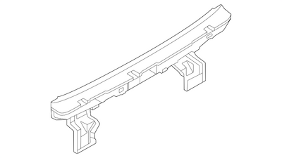 Genuine BMW Bumper Cover Support Rail - 51128494944 - Modded Euros