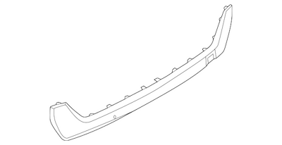 Genuine BMW Bumper Trim - 51129448160 - Modded Euros