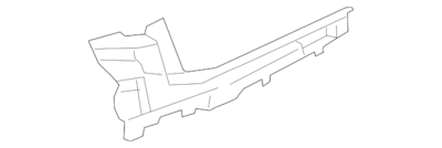 Genuine BMW Bumper Cover Support Rail - 51129451153 - Modded Euros