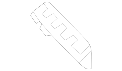 Genuine BMW Fender Molding - 51137418607 - Modded Euros