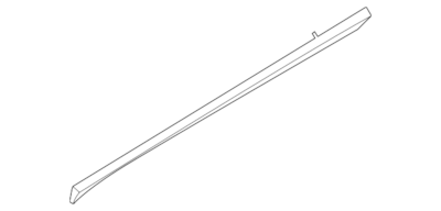Genuine BMW Door Molding - 51137421439 - Modded Euros
