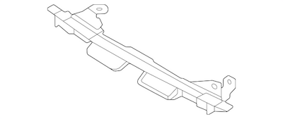Genuine BMW Radiator Support Air Duct - 51137457057 - Modded Euros