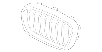 Genuine BMW Grille - 51137478669 - Modded Euros