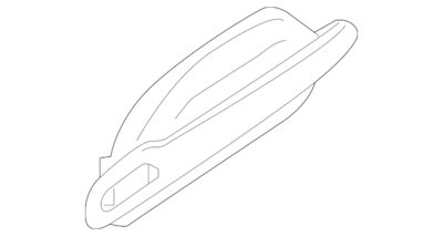 Genuine BMW Fender Molding - 51138062198 - Modded Euros