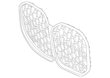 Genuine BMW Grille - 51138078548 - Modded Euros