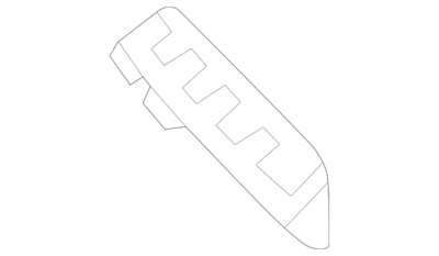 Genuine BMW Fender Molding - 51138098094 - Modded Euros