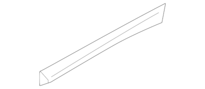 Genuine BMW Door Molding - 51138499212 - Modded Euros