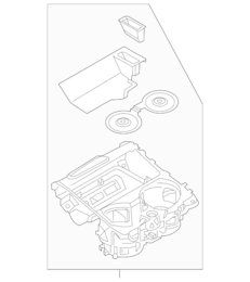 Genuine BMW Console Cup Holder - 51165A010B0 - Modded Euros