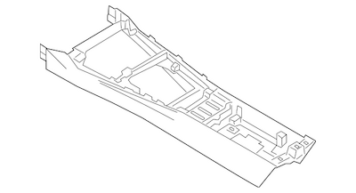Genuine BMW Center Console - 51166809054 - Modded Euros