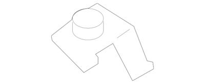 Genuine BMW Sun Visor Bracket - 51167325410 - Modded Euros