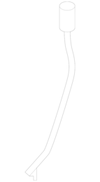 Genuine BMW Door Lock Operating Rod - 51217428539 - Modded Euros