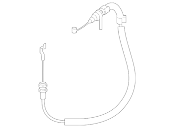 Genuine BMW Door Latch Cable - 51217430928 - Modded Euros