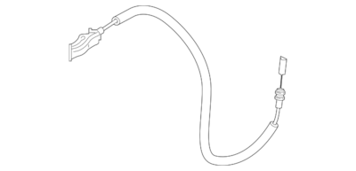 Genuine BMW Door Latch Cable - 51217431004 - Modded Euros