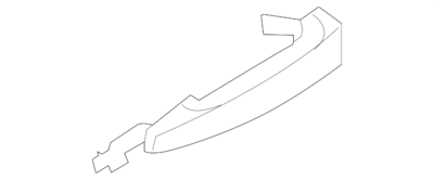 Genuine BMW Interior Door Handle - 51217433844 - Modded Euros