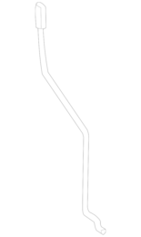 Genuine BMW Door Lock Operating Rod - 51227349503 - Modded Euros
