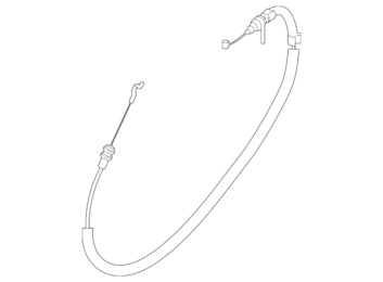 Genuine BMW Door Latch Cable - 51227409274 - Modded Euros