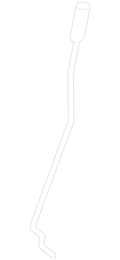 Genuine BMW Door Lock Operating Rod - 51227432226 - Modded Euros