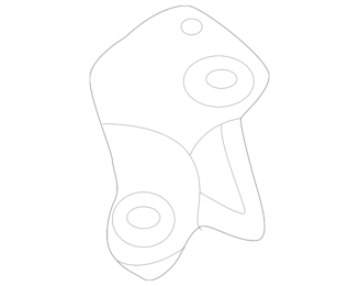 Genuine BMW Hood Latch Striker Plate - 51237442677 - Modded Euros
