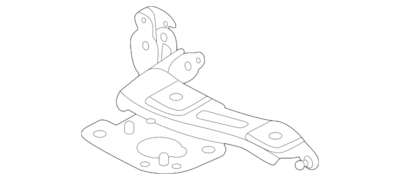 Genuine BMW Deck Lid Hinge - 51248495768 - Modded Euros