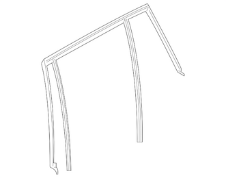Genuine BMW Window Channel - 51357431136 - Modded Euros