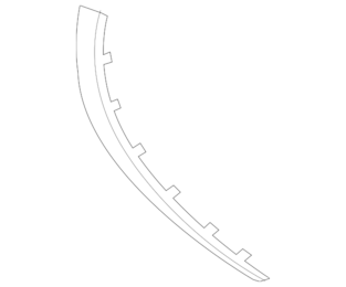 Genuine BMW Exterior Door Handle Cover - 51412991777 - Modded Euros