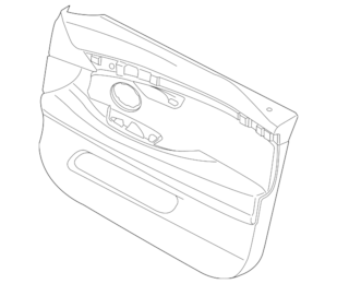 Genuine BMW Door Interior Trim Panel - 51417260627 - Modded Euros