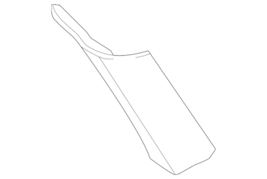 Genuine BMW Body C-Pillar Trim Panel - 51437305508 - Modded Euros