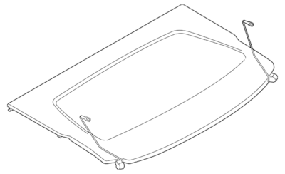 Genuine BMW Cargo Cover - 51477423251 - Modded Euros